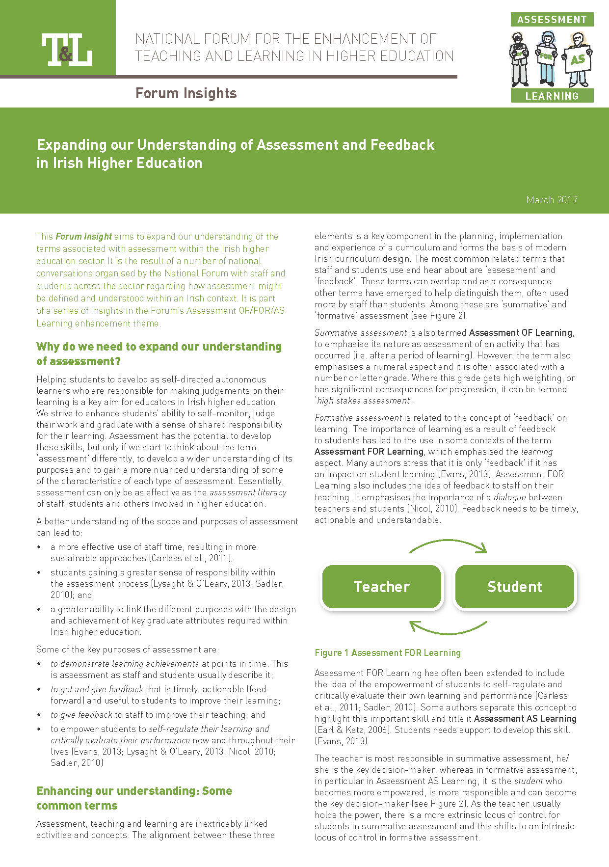 Expanding our Understanding of Assessment and Feedback in Irish Higher ...