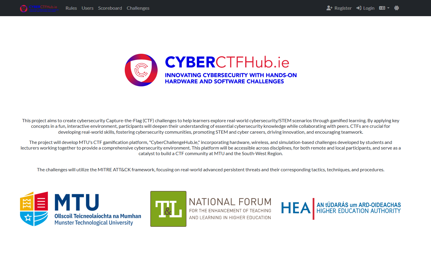 Cyber CTFhub - Innovating Cybersecurity with Hands-On Hardware and ...
